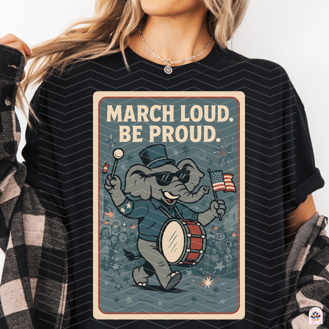 Funny Elephant Tarot Card PNG - Marching Band 4th of July Clipart ...