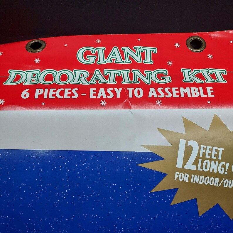 Vintage Amscan Giant Nativity Scene Setter | 12ft X 8ft Sealed NIP ...