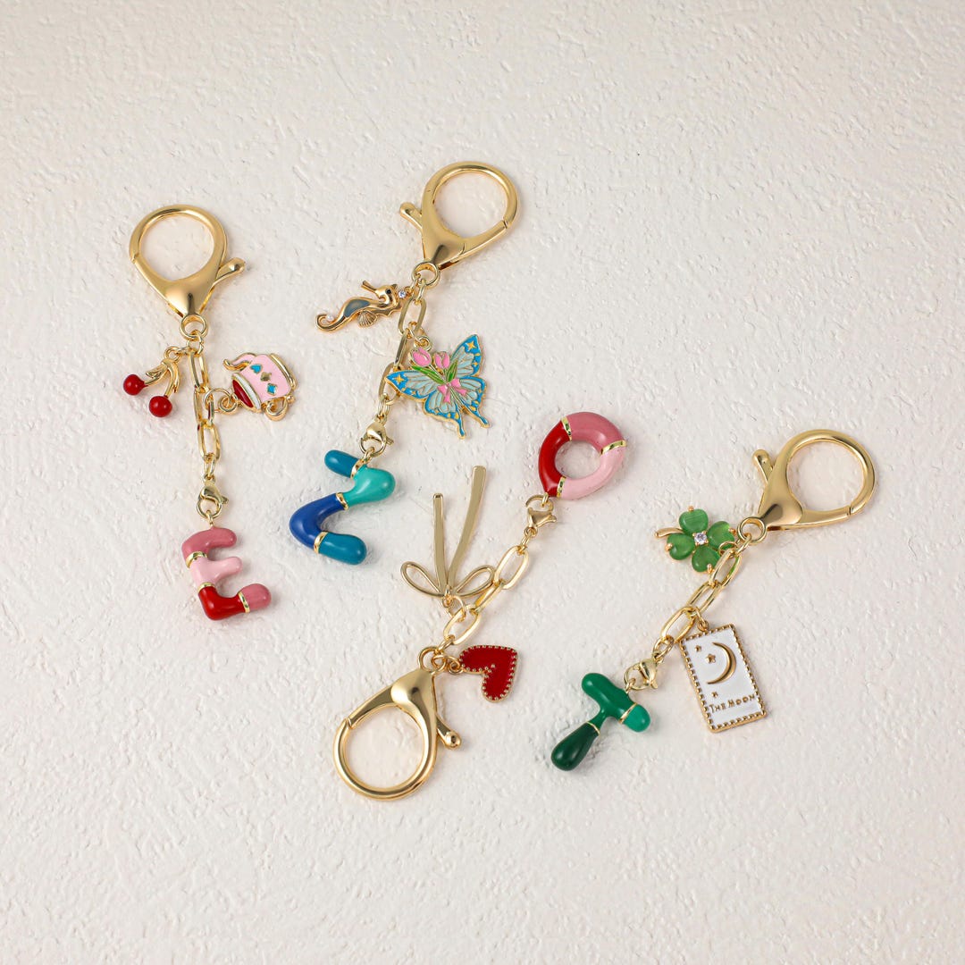 Personalized Keychains, Pendant Keychains, Bag Charms, Personalized ...