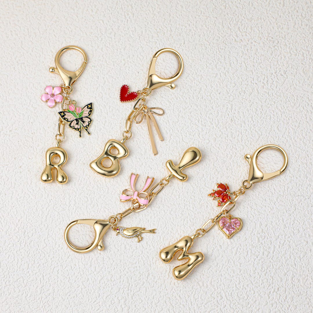 Custom Keychains, Personalized Bag Charms,handbag Accessories ...