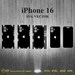 IPhone 16 Skin Template SVG Vector - Etsy