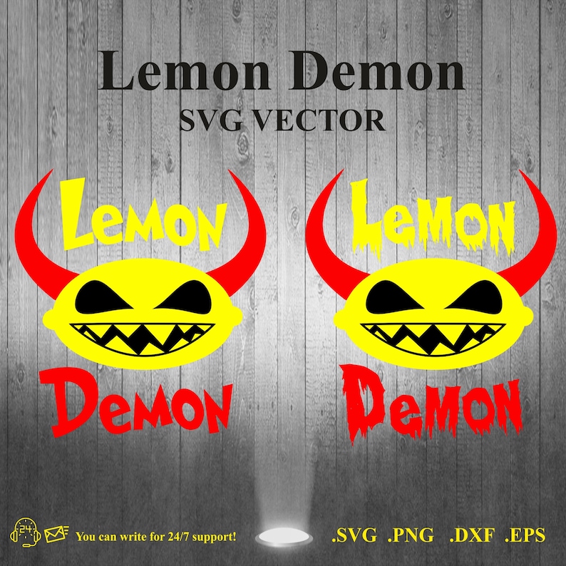 Lemon Demon Death Svg Vector - Etsy