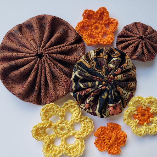 Fabric Yo Yos - Etsy