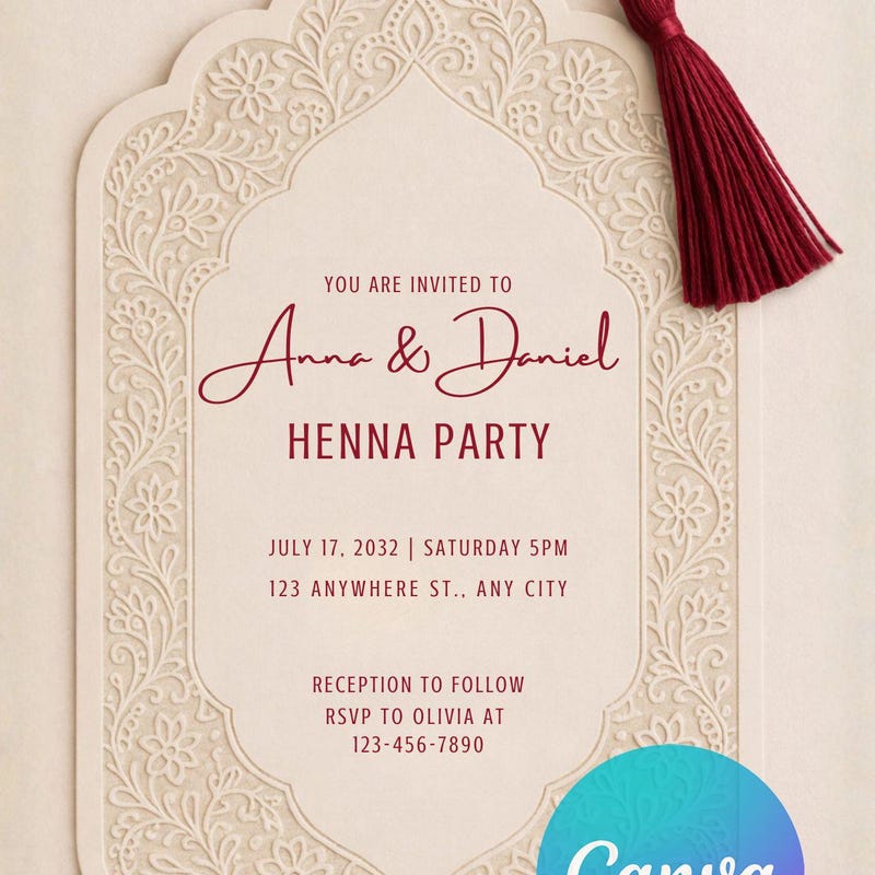 Henna Arch Design - Etsy