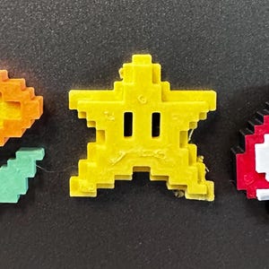 3D Printed Mario Brothers Magnets - Custom Fridge Decoration Set - Etsy