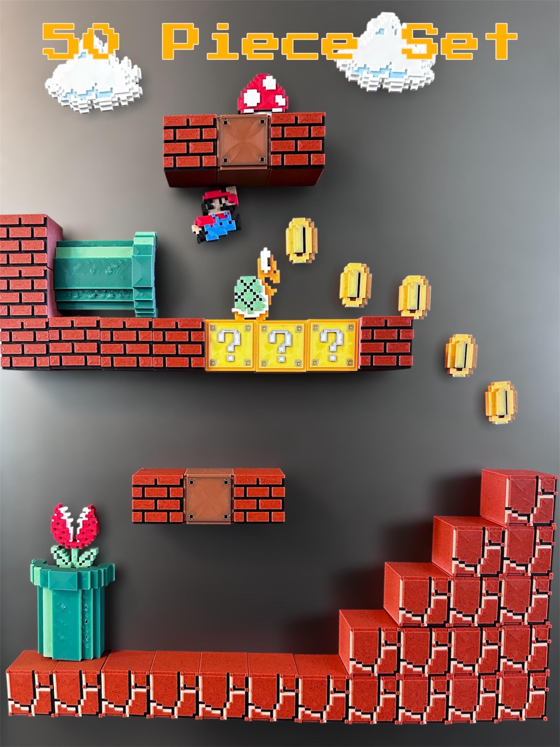 3D Printed Mario Brothers Magnets - Custom Fridge Decoration Set - Etsy