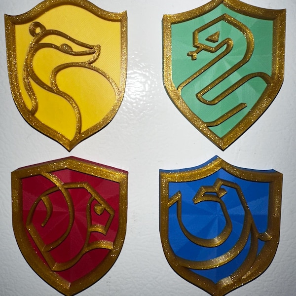 Hogwart House Badges - Etsy