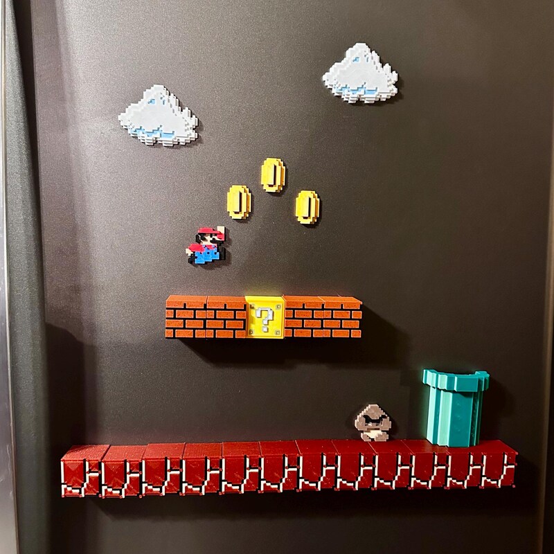 Super Mario Magnets - Etsy