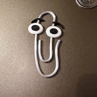 3d Printed Microsoft Clippy With Free Set of Clippy Earrings or Shoe ...