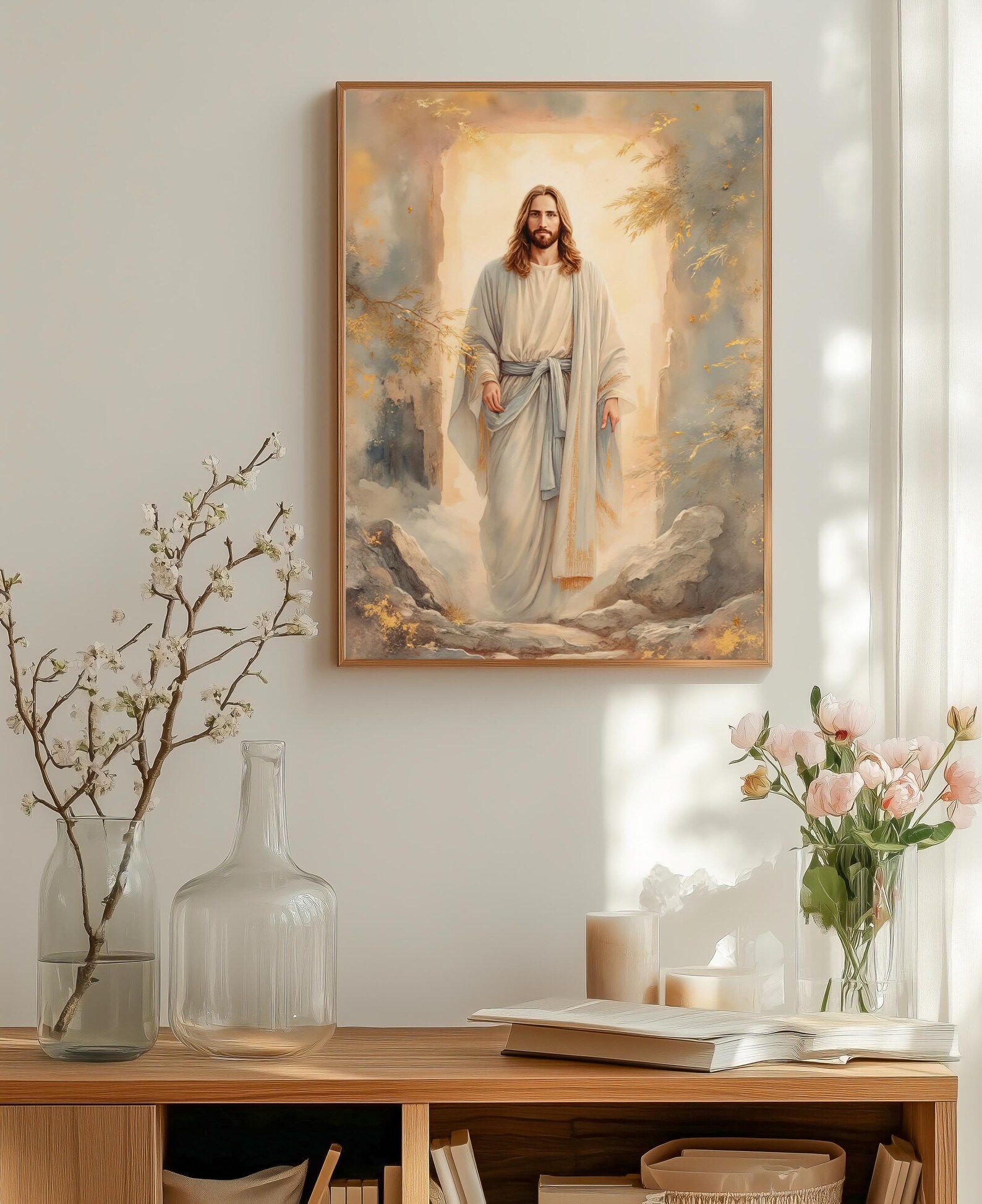 The Glorious Resurrection | the Tomb is Empty | Jesus Leaving the ...