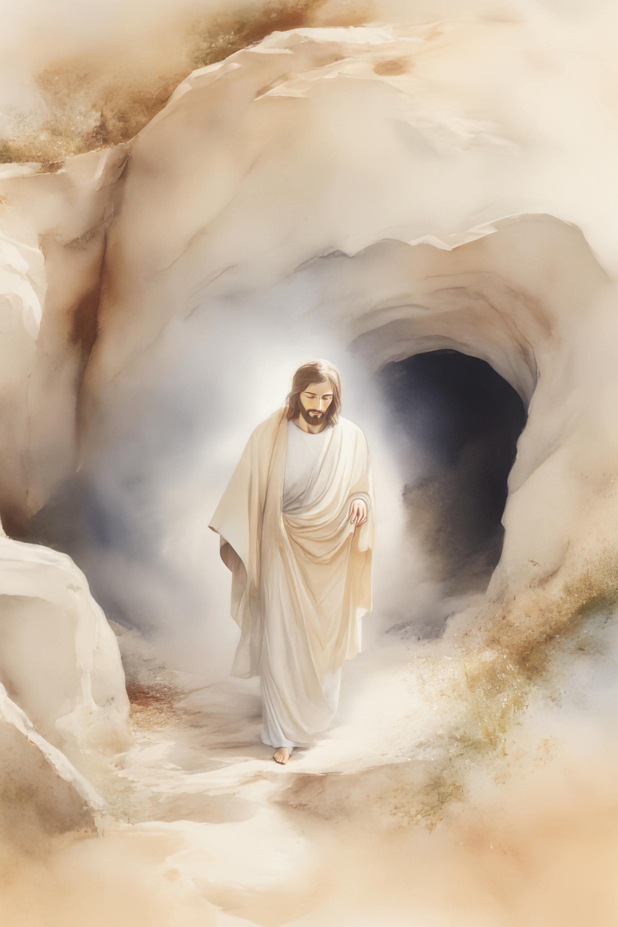 The Light of the Risen Christ | the Tomb is Empty | Jesus Leaving the ...