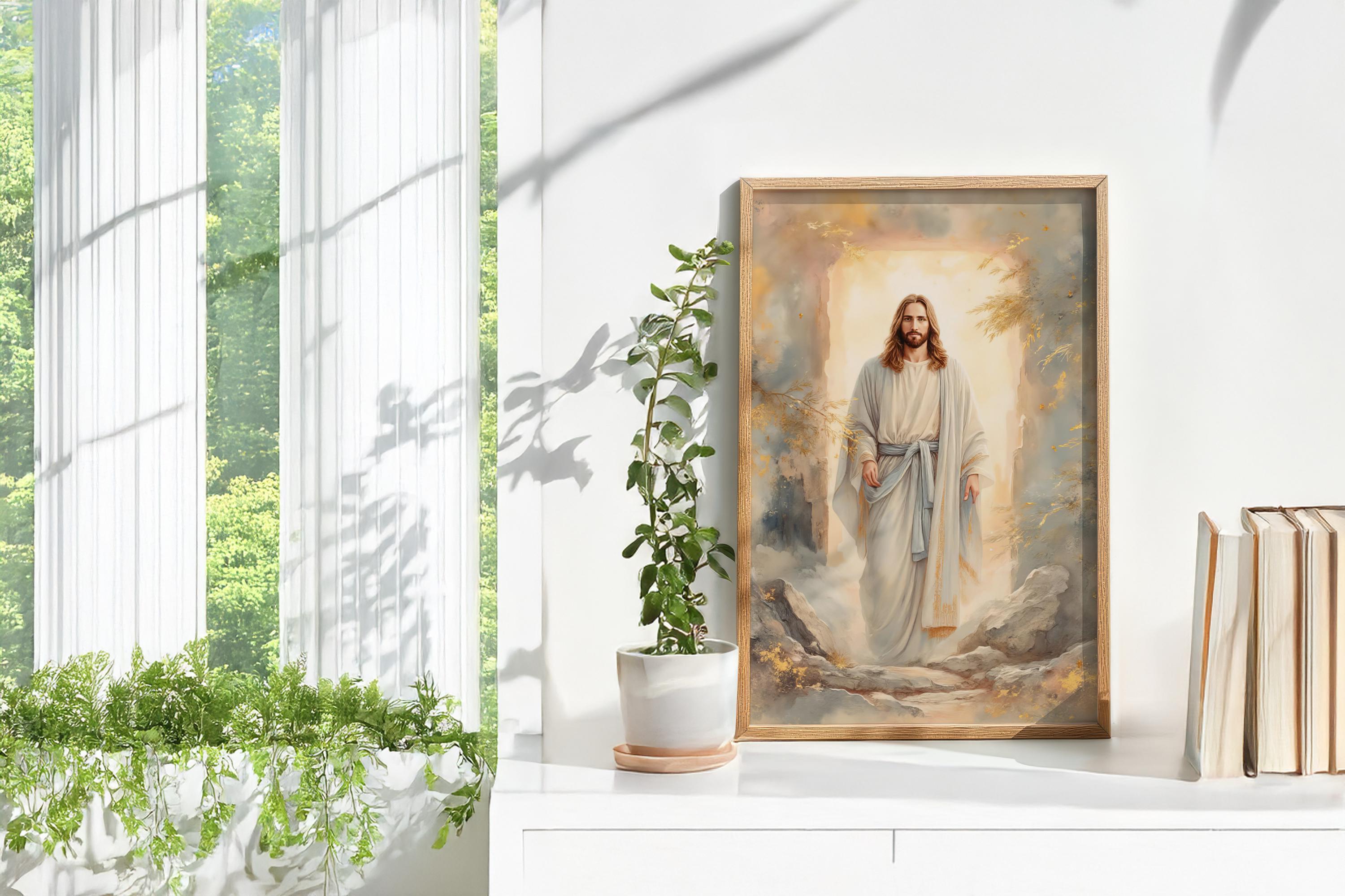 The Glorious Resurrection | the Tomb is Empty | Jesus Leaving the ...