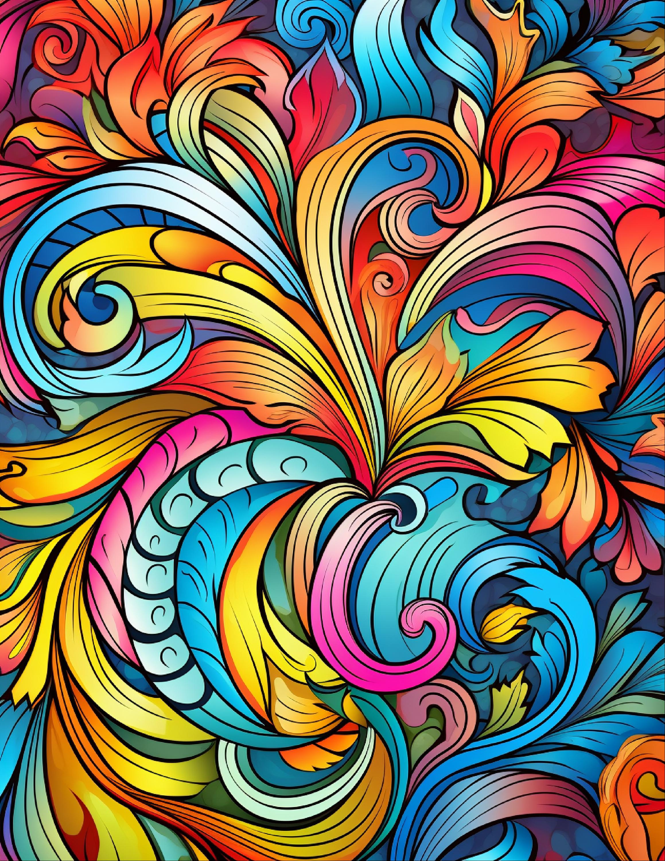 Stress Relieving Coloring Pages - Etsy