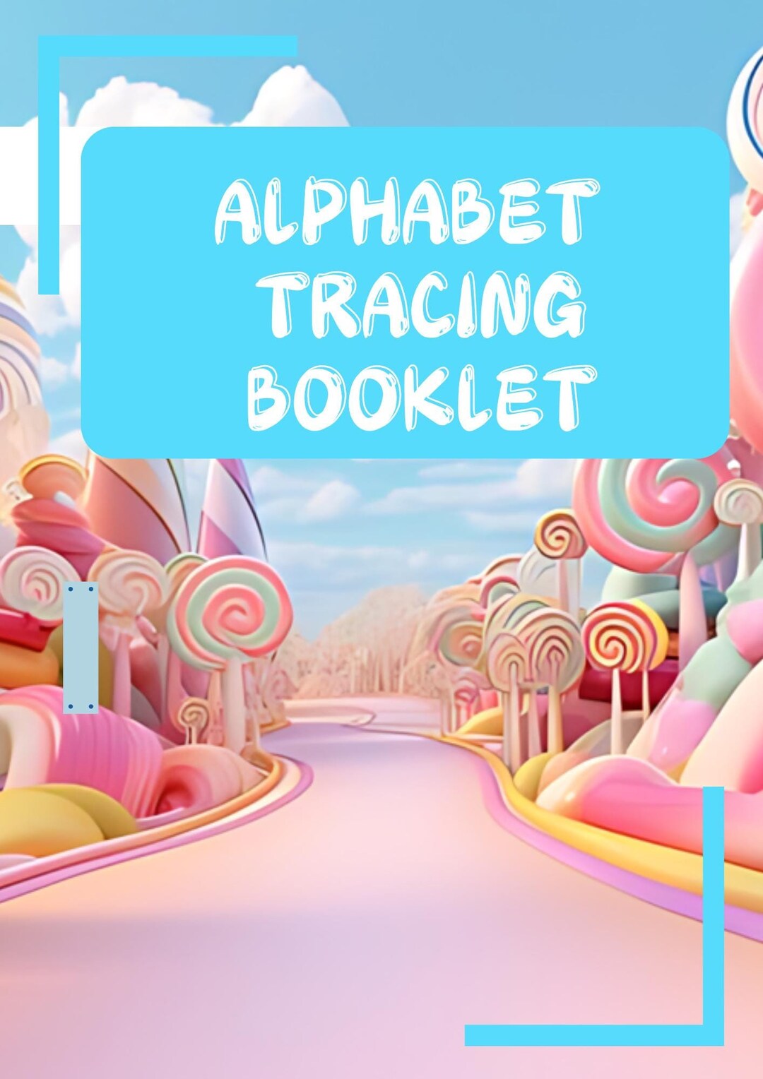 Alphabet Learning Pack Alphabet Tracing Booklet - Etsy