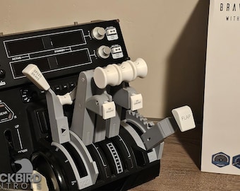 737 V2 Throttle Set for Honeycomb Bravo, Flight Simulator - Etsy