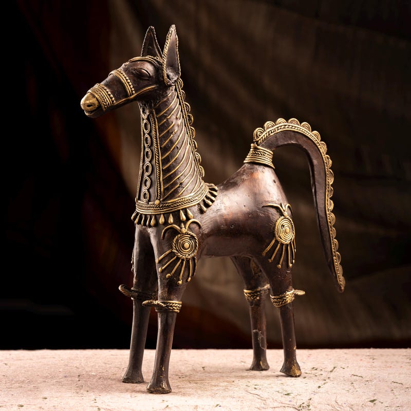 Metal Tribal Horse - Etsy UK