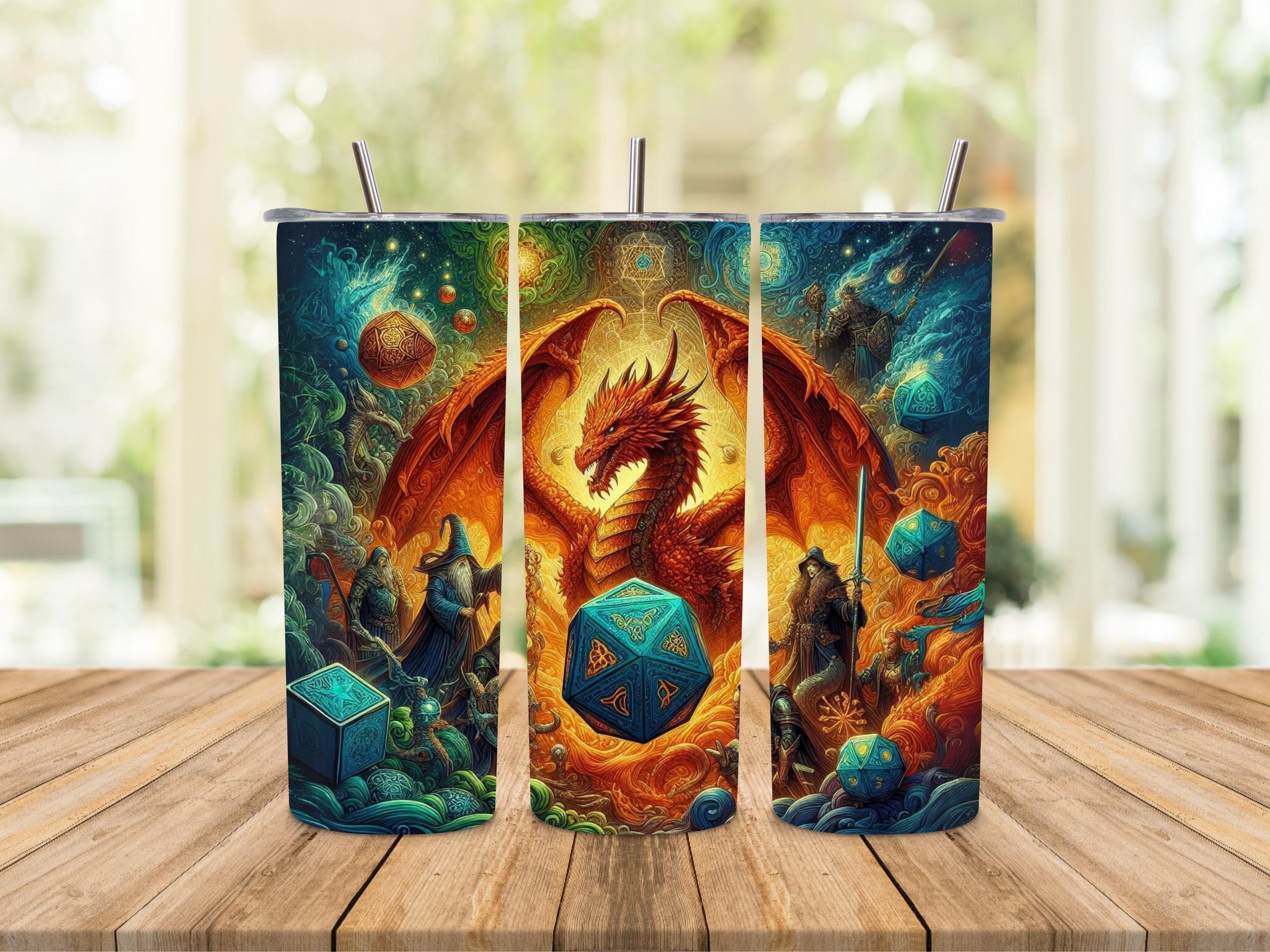 Game Master Tumbler Wrap 20oz Sublimation PNG Digital Download for RPG ...