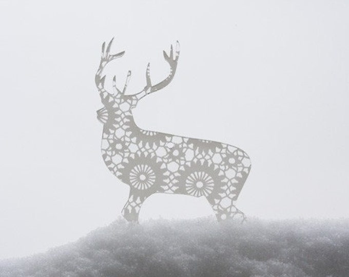 Lot of 3 Transparent Acrylic Plexiglass Doily Silhouette - Etsy