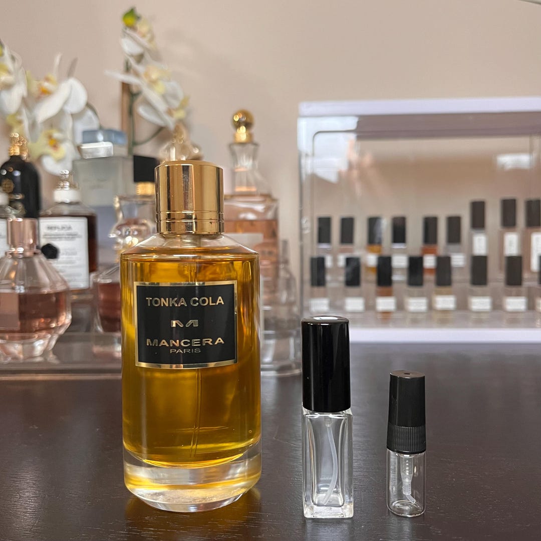 Mancera Tonka Cola Decant Authentic 2ml / 5ml Sample Niche Fragrance ...