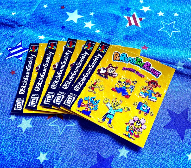 Parappa the Rapper Sticker Sheet - Etsy