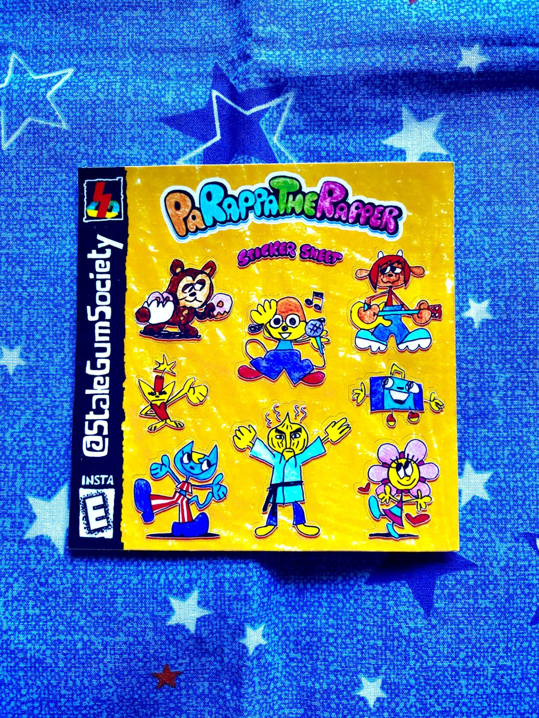 Parappa the Rapper Sticker Sheet - Etsy