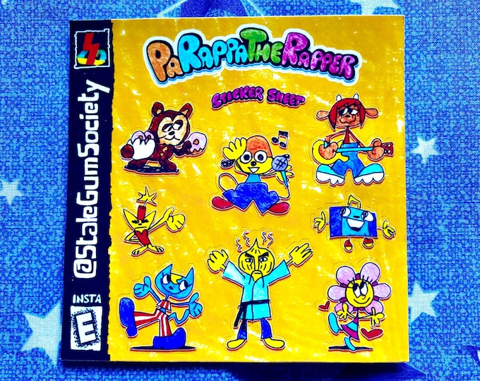 Parappa 8 Bit Perler Sprites - Etsy.de