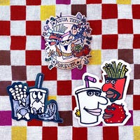 ATHF Aqua Teen Frylock Mad Fast Food Fry Guy Adult Cartoon Vinyl Decal ...