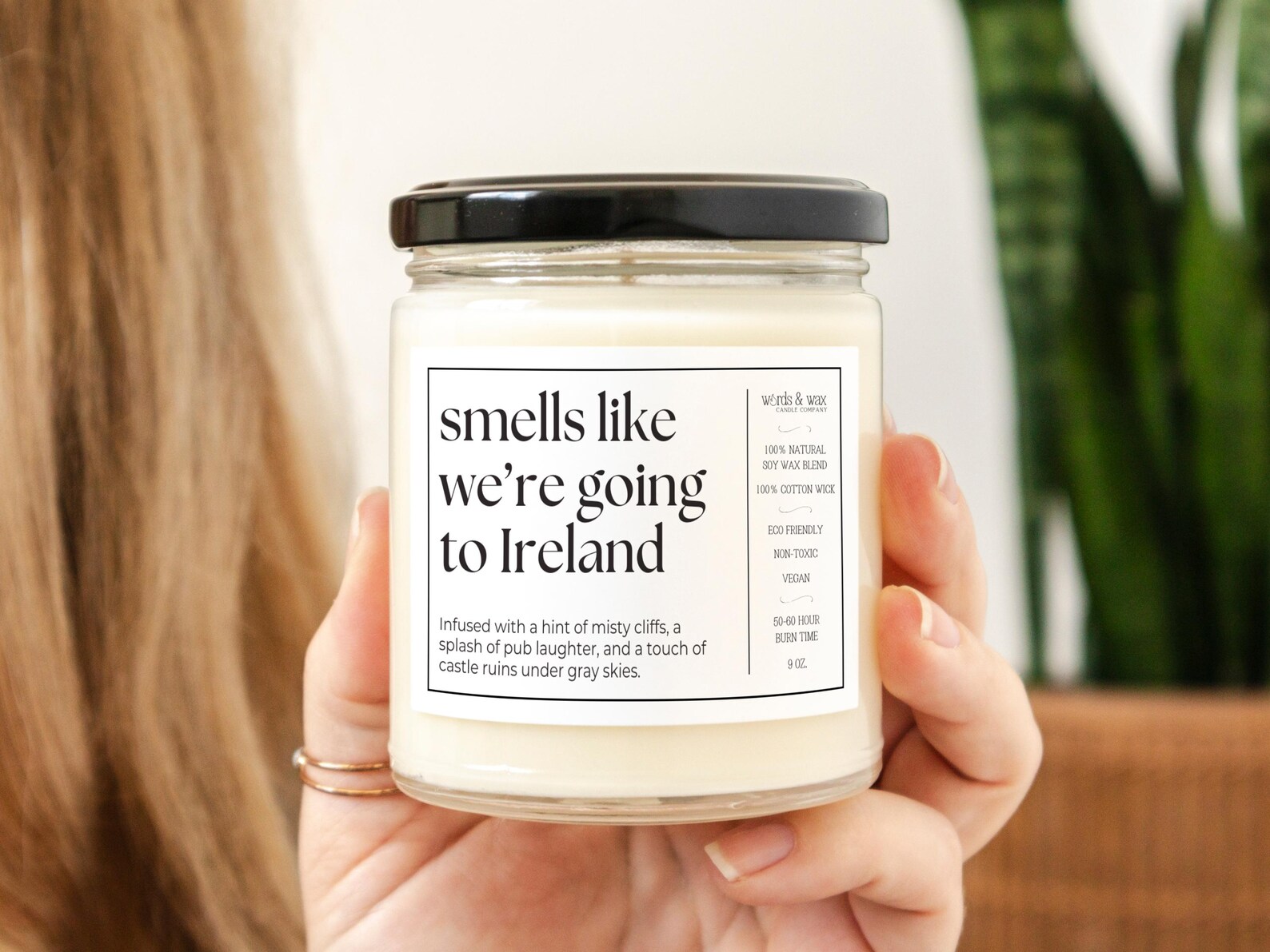 Trip to Ireland Candle, Customizable Ireland Candle, Ireland Surprise ...