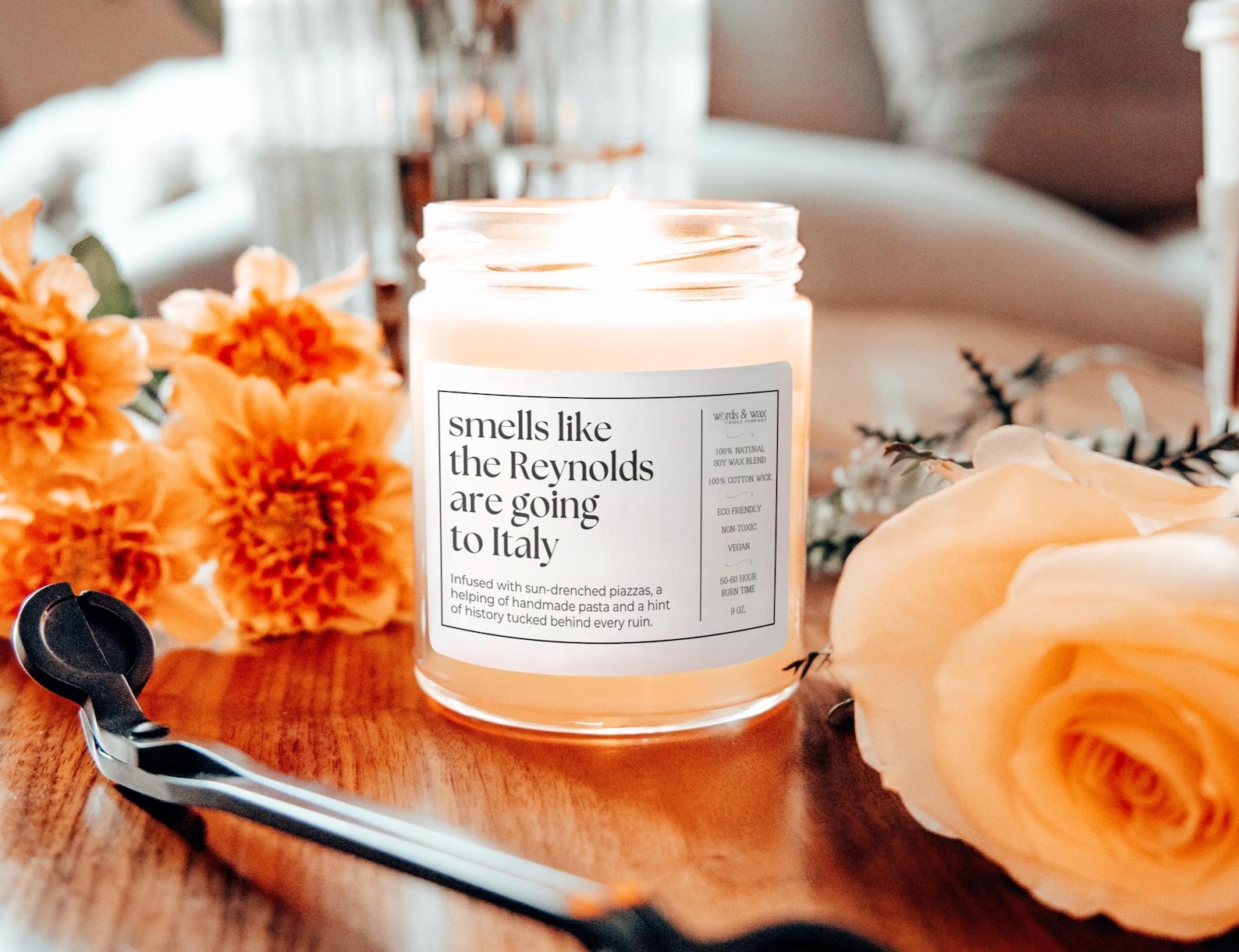 Trip to Italy Candle, Customizable Italy Candle, Italy Surprise Trip ...