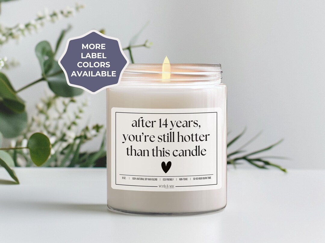 14th Anniversary Gift for Him, 14 Year Anniversary Gift for Her ...
