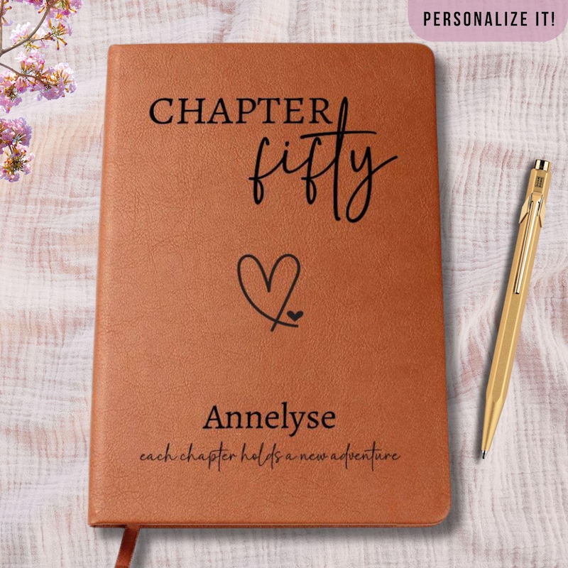 Custom Journal Chapter 50 - Etsy