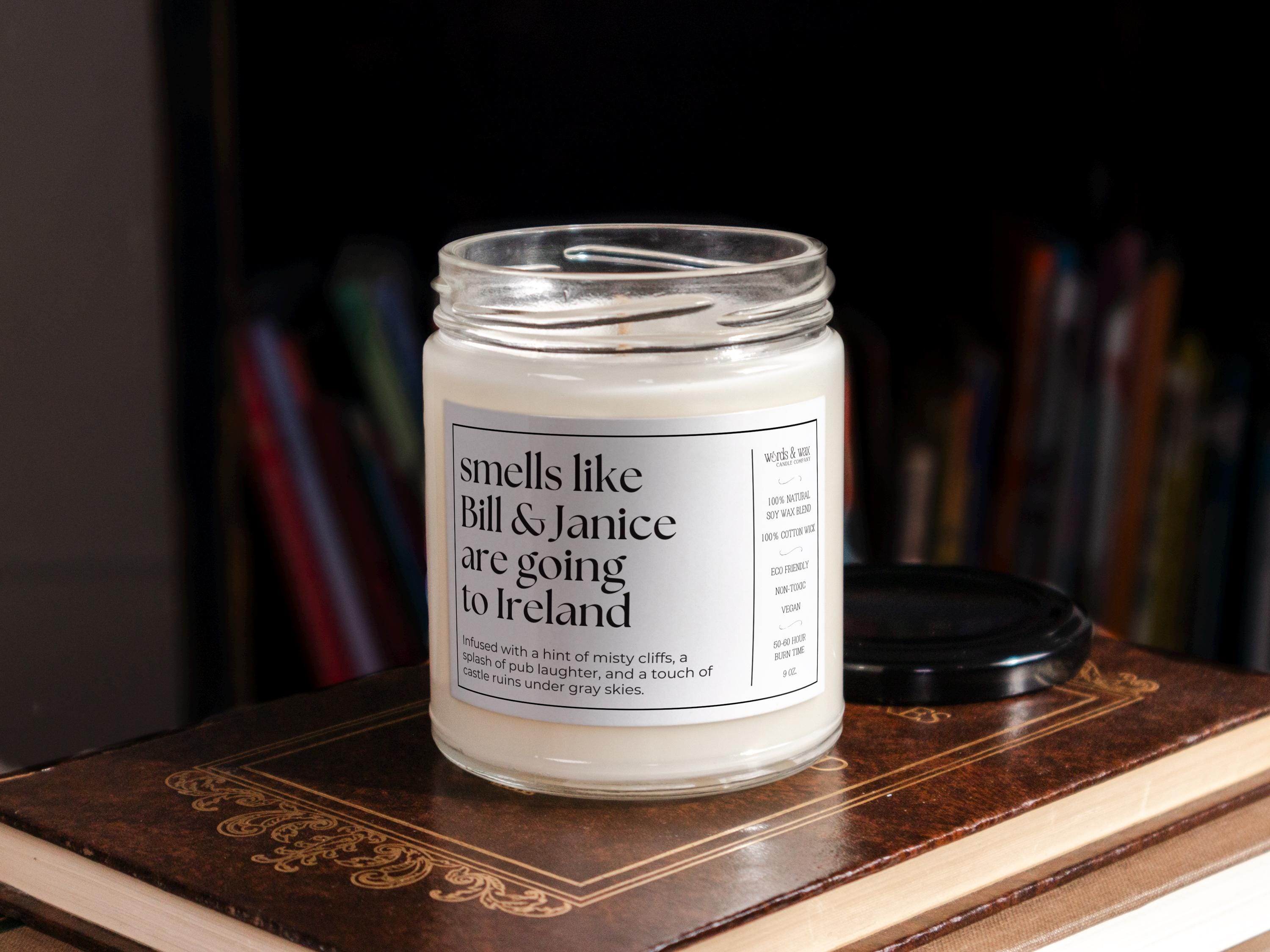 Trip to Ireland Candle, Customizable Ireland Candle, Ireland Surprise ...