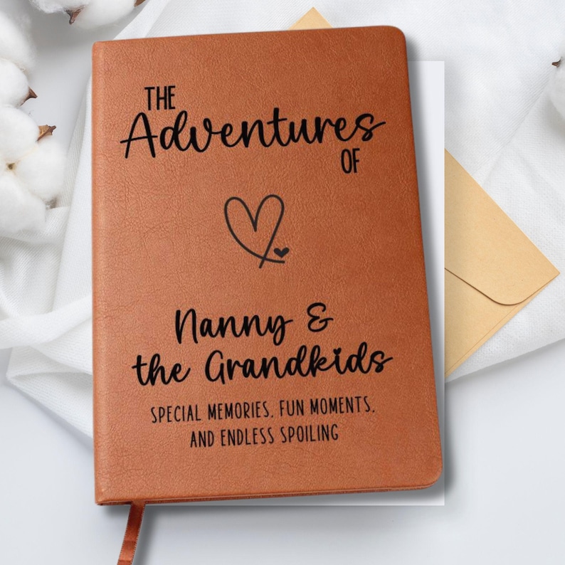 Personalized Grandmom Notebook Gift, Custom the Adventures of Grandmom ...