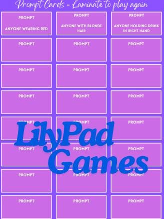 Drinking BINGO Party Game 18 Party Game for Family and Friends - Etsy