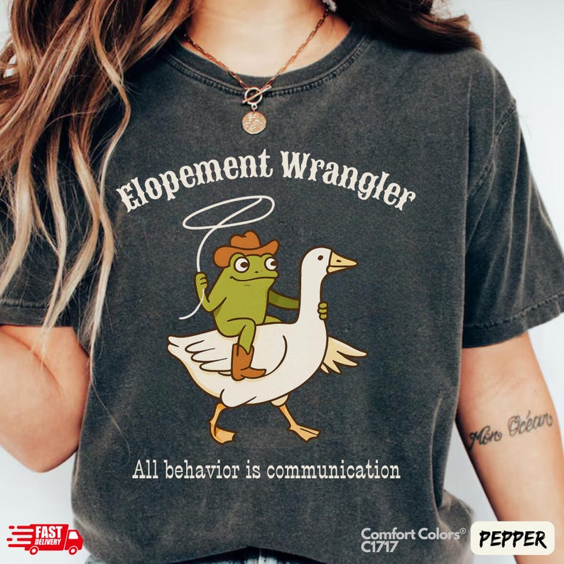 Silly Goose & Frog ABA Elopement Wrangler Autism Awareness Comfort ...
