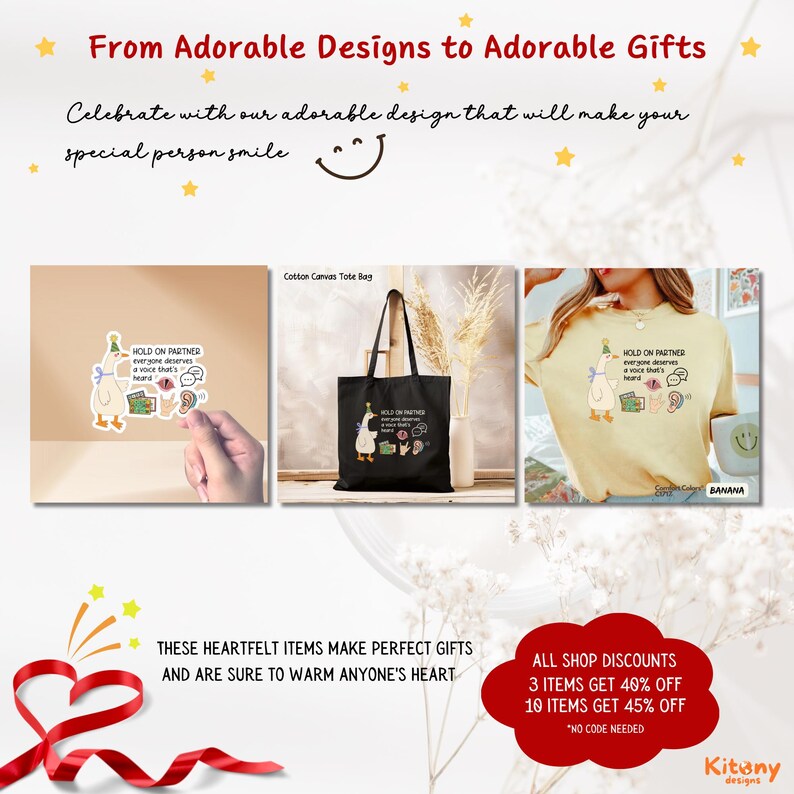 Silly Goose Speech Therapy Sticker: Everyone Deserves a Voice That's ...