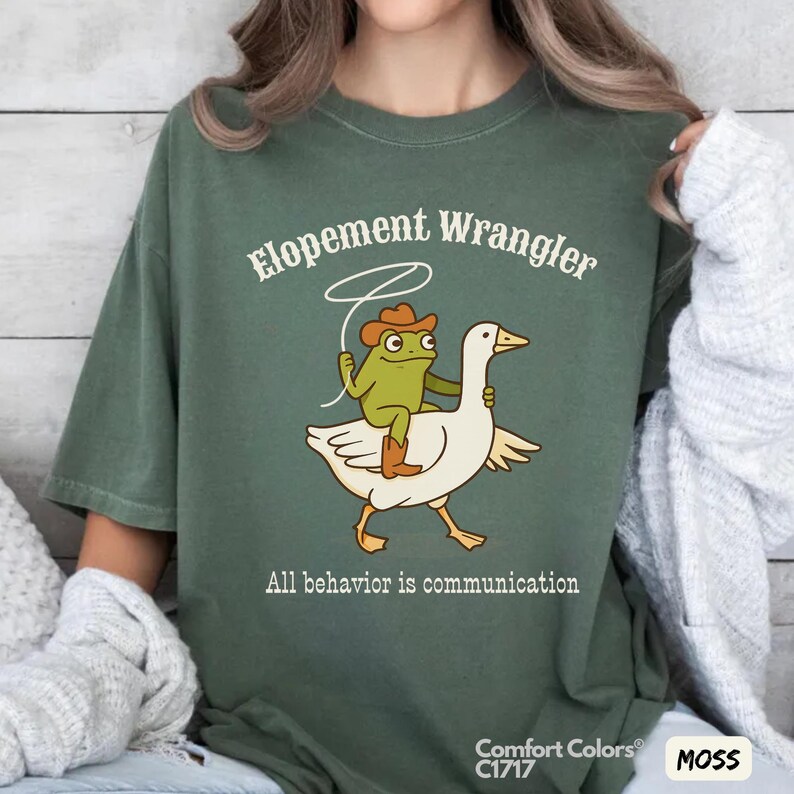 Silly Goose & Frog ABA Elopement Wrangler Autism Awareness Comfort ...
