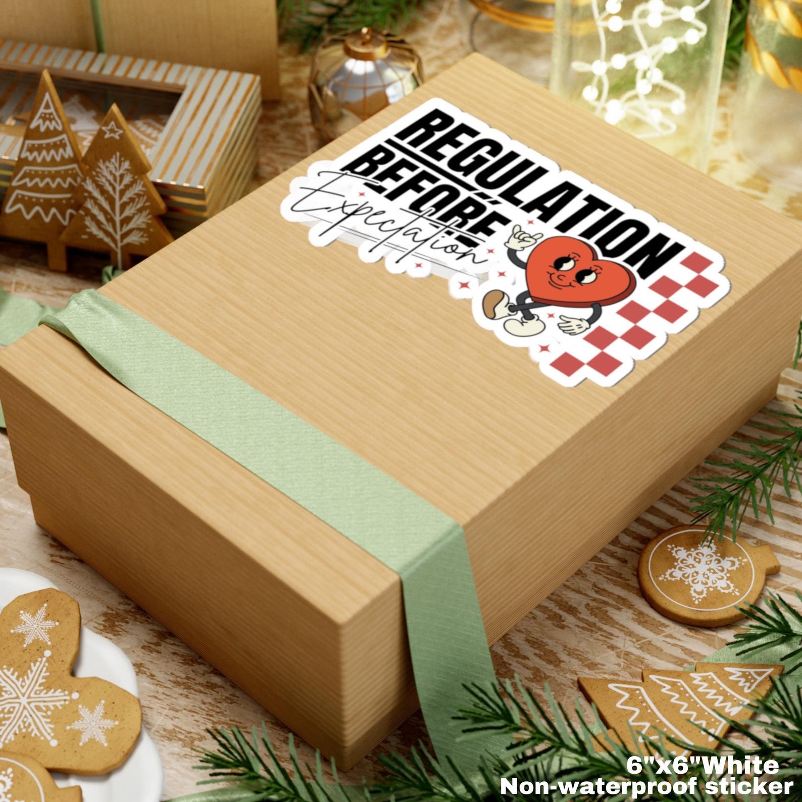 Valentine Heart Behavior Goes Where Reinforcement Flows Sticker: ABA ...