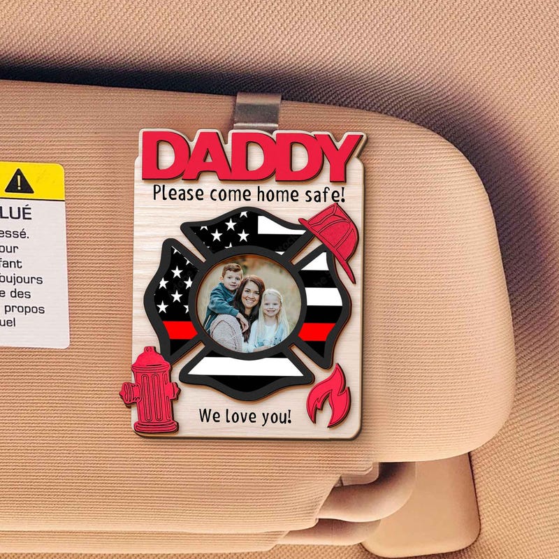 Firefighter Daddy Frame - Etsy