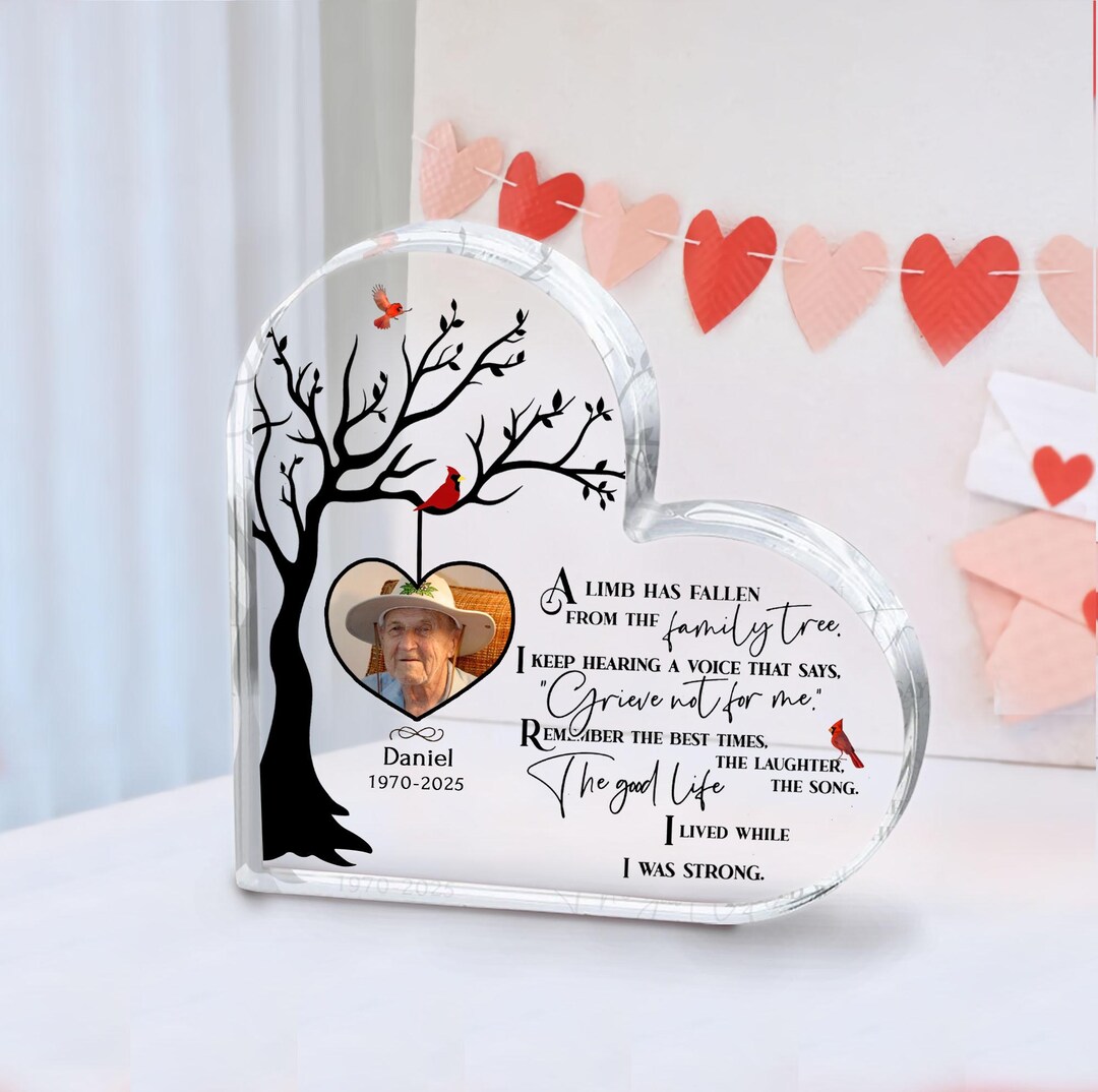 A Limb Has Fallen From the Family Tree, Sympathy Gift, Memorial ...