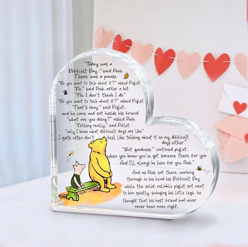 Today Was a Difficult Day, Said Pooh..do You Want to Talk About It ...