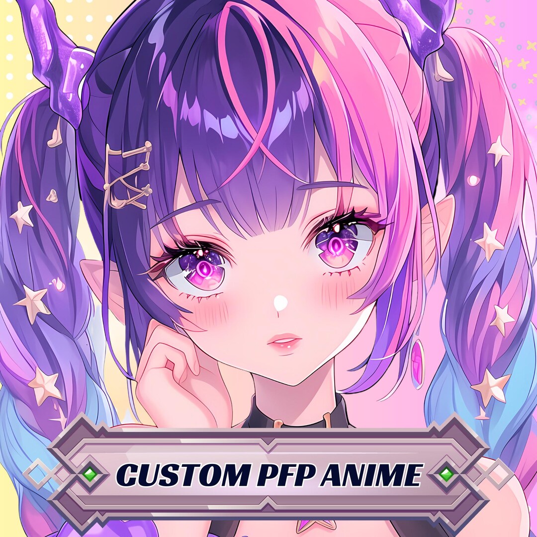 Custom Anime/manga Character PFP Anime Character Commission Original ...