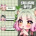 Custom Chibi Twitch Panels: Anime, Pet, Vtuber Stream Design - Etsy