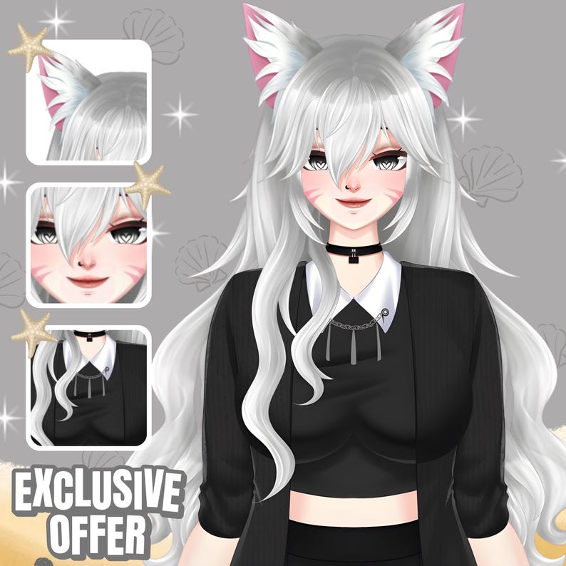 Custom Live2d Vtuber Model | Male Anime Avatar, Fully Rigged, Unlimited ...