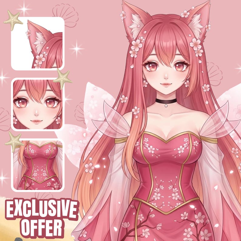 Custom Live2d Vtuber Model | Male Anime Avatar, Fully Rigged, Unlimited ...