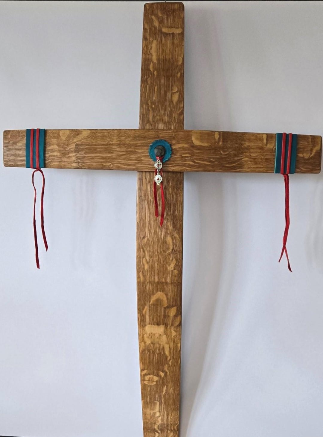Southwestern Style Oak Wine Barrel Stave Cross - Etsy