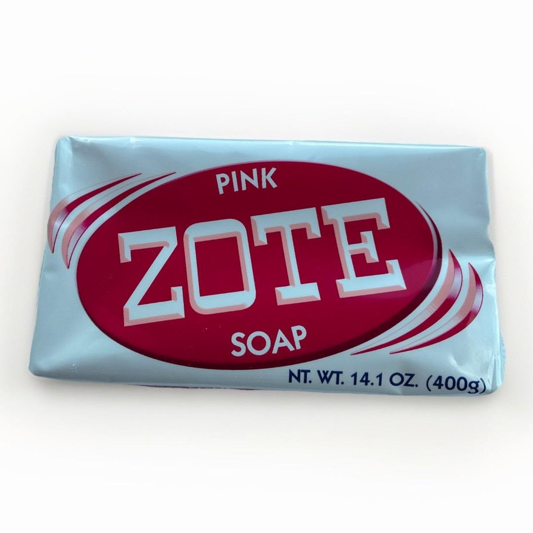 Zote High Quality Large Pink Laundry Soap Bar Washing Clothes Detergent ...