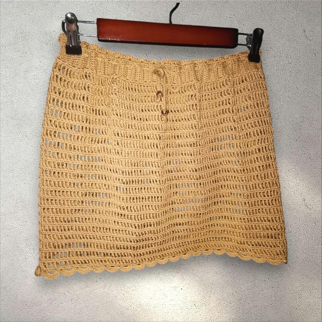 Crochet Skirt beach Sand - Etsy
