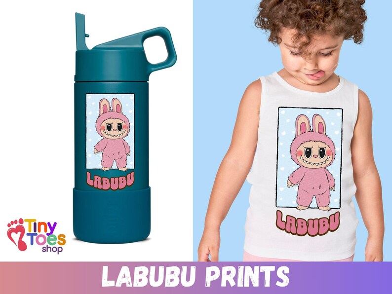 Labubu Cute Doll PNG – High-quality Funny Cartoon Design for Shirt, Bag ...