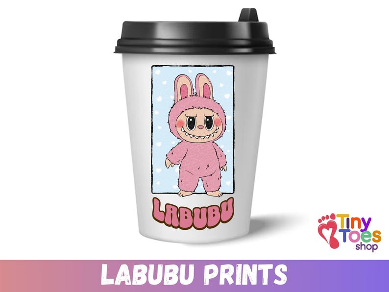 Labubu Cute Doll PNG – High-quality Funny Cartoon Design for Shirt, Bag ...